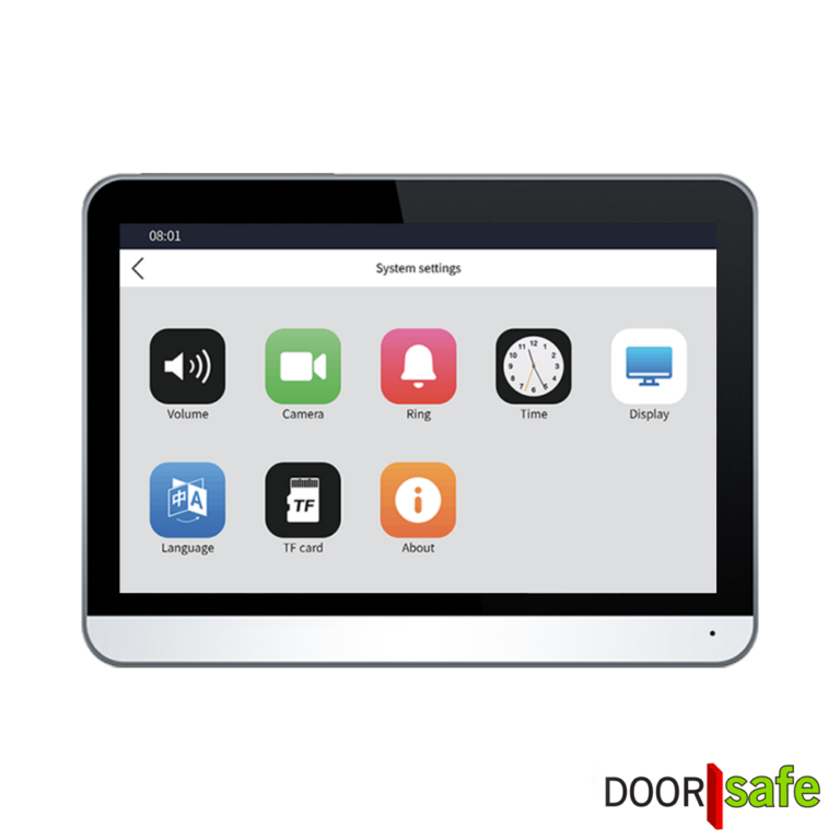 DS4650 PRO | Kabellose Funk HD Kamera Türklingel | 7 Zoll Touchscreen ...